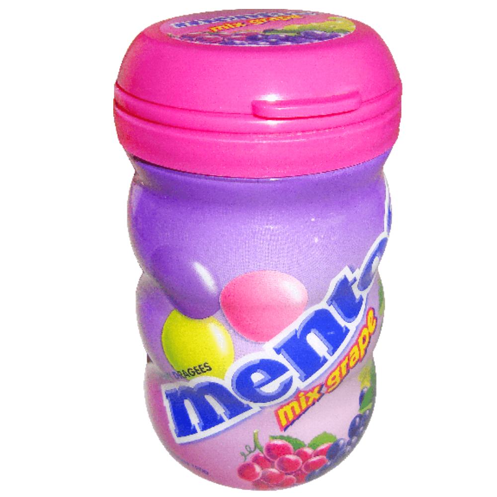 Mentos Mix Grape Cocktail Bottle 120gm