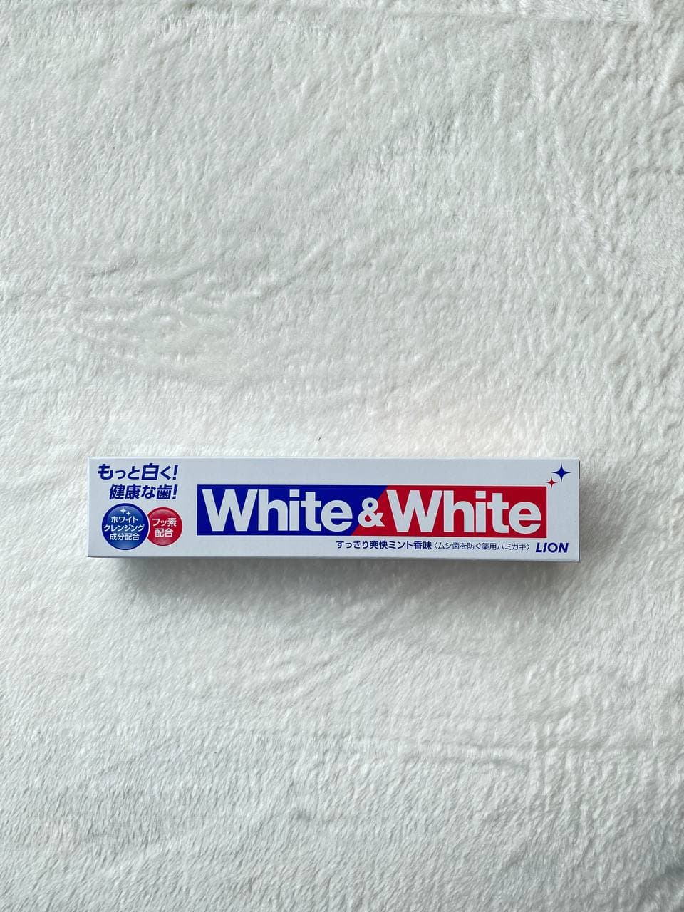 Lion Japanese White & White Toothpaste